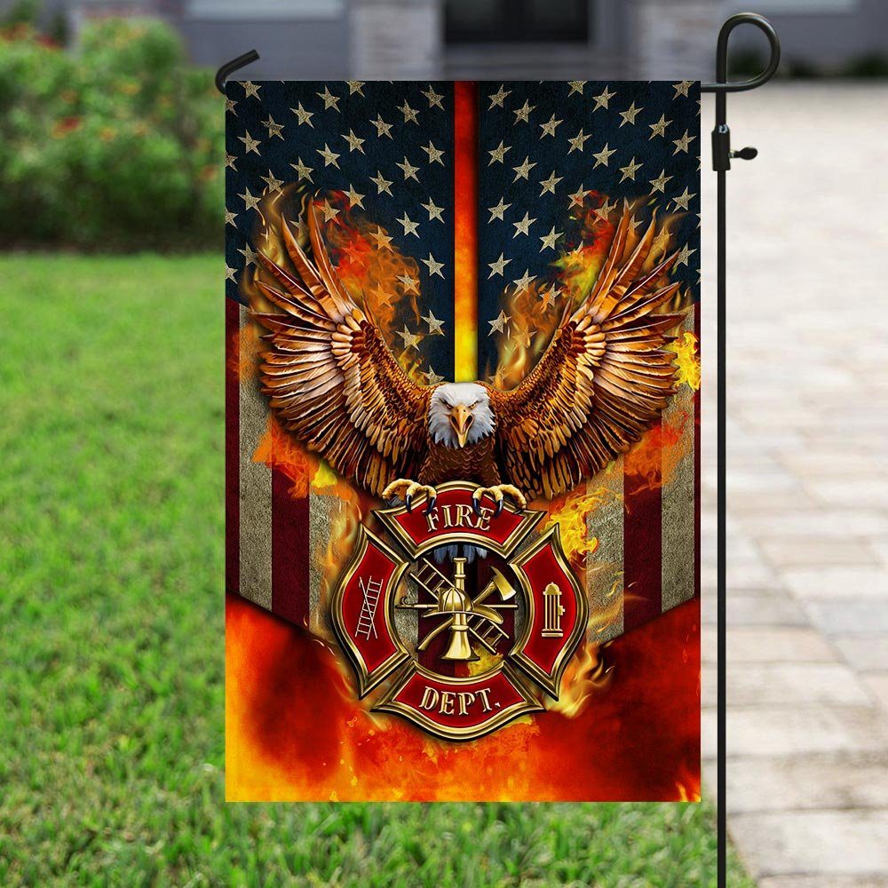 Firefighter American Flag - Flagwix