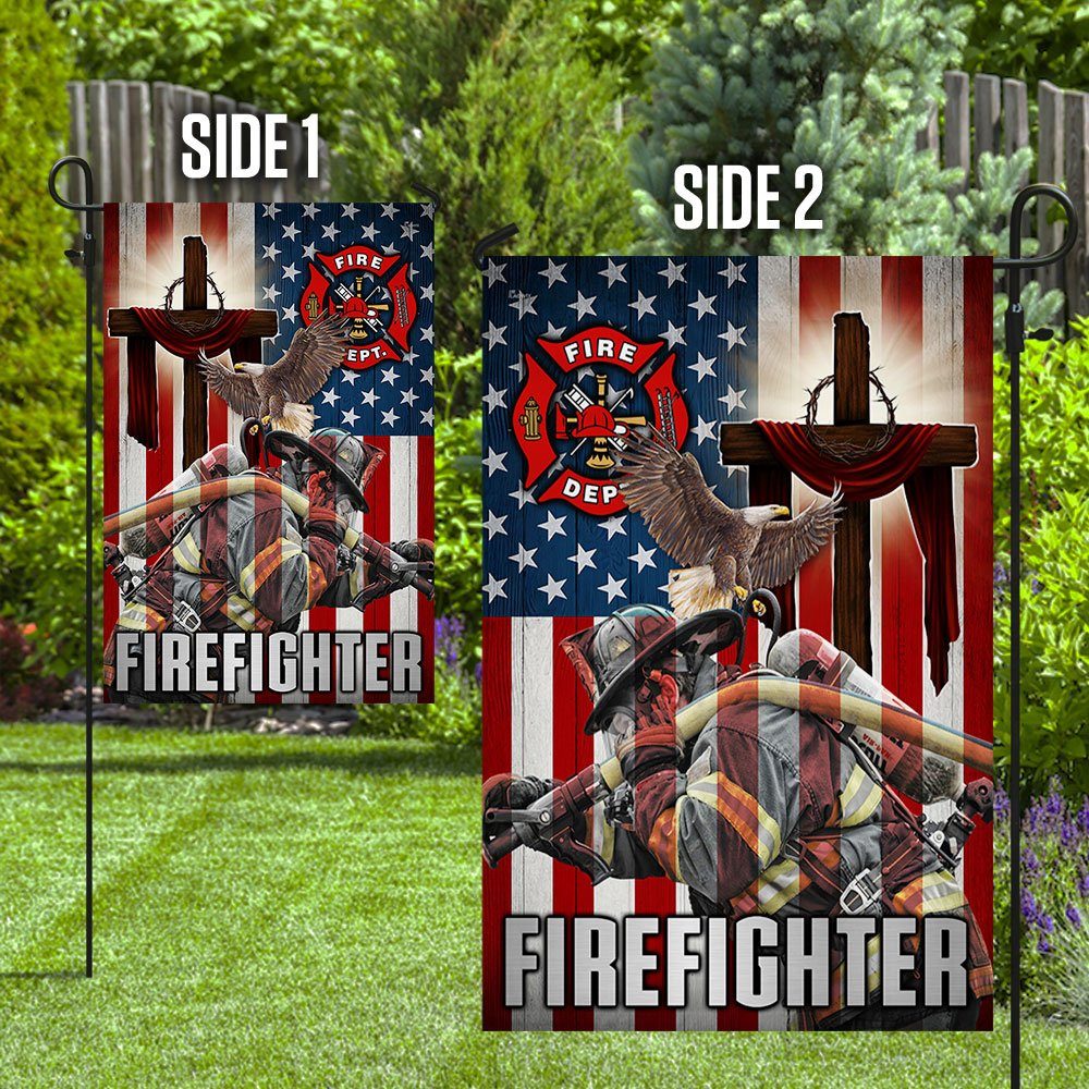 Firefighter Cross Flag LHA1944F – Flagwix