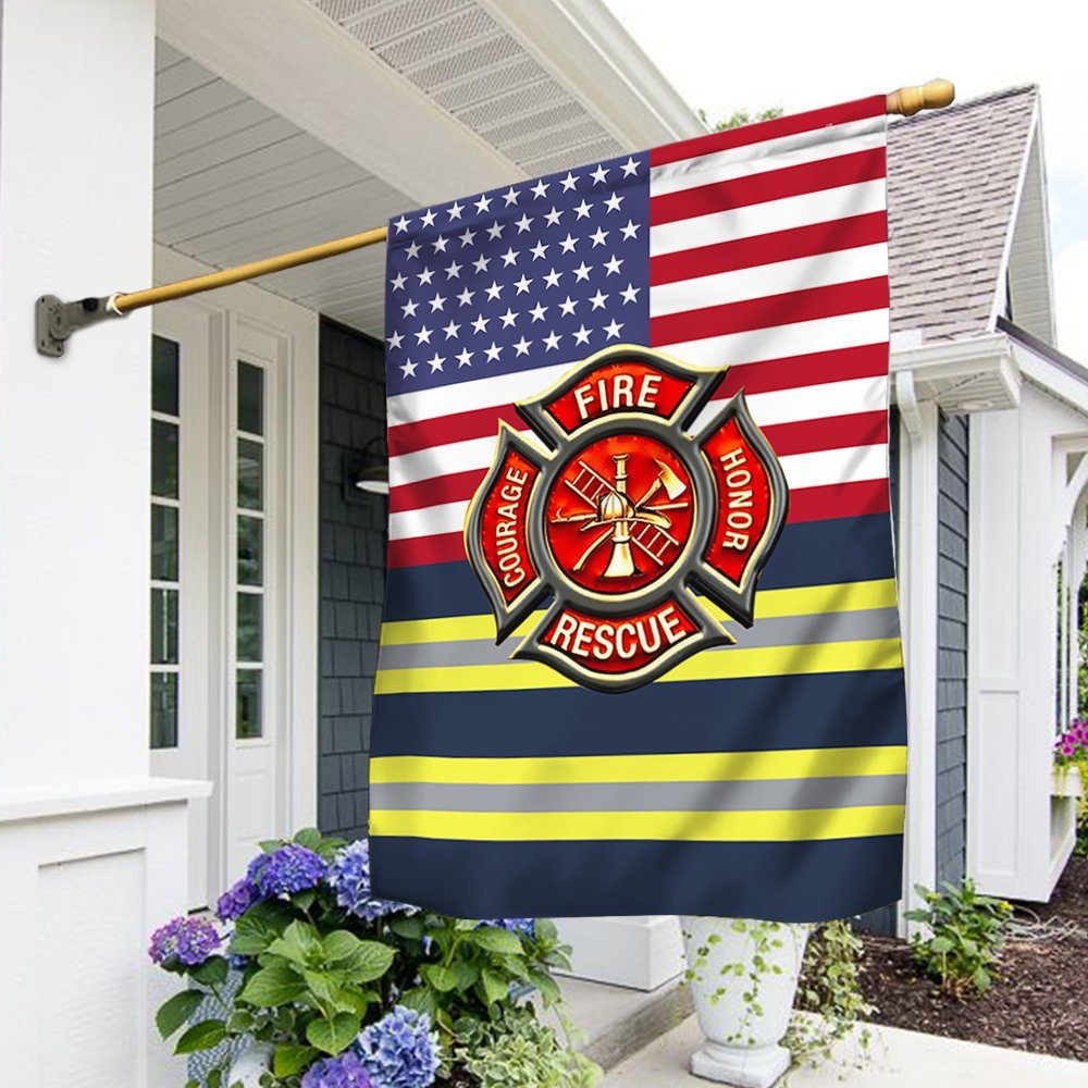 Firefighter Flag Fire Department Firefighter Flag TRV1759F – Flagwix