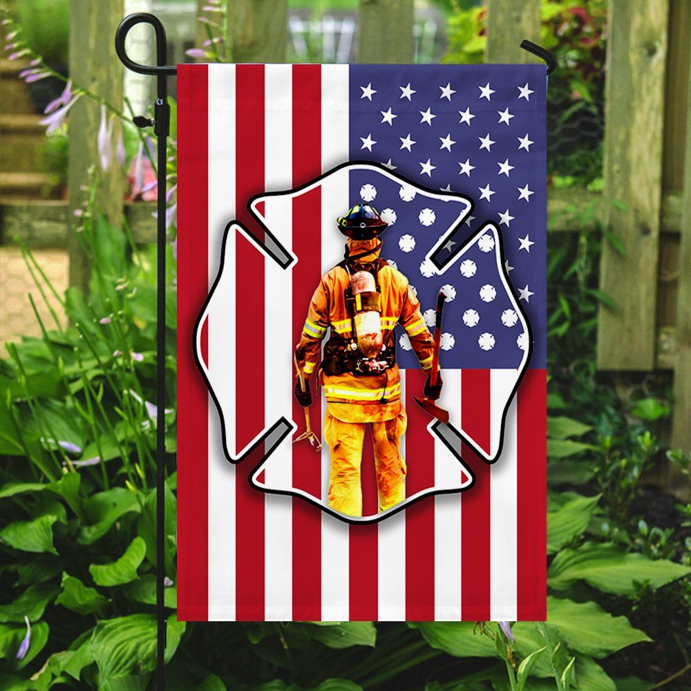 Firefighter Flag Fire Department Firefighter Flag TRV1764F – Flagwix