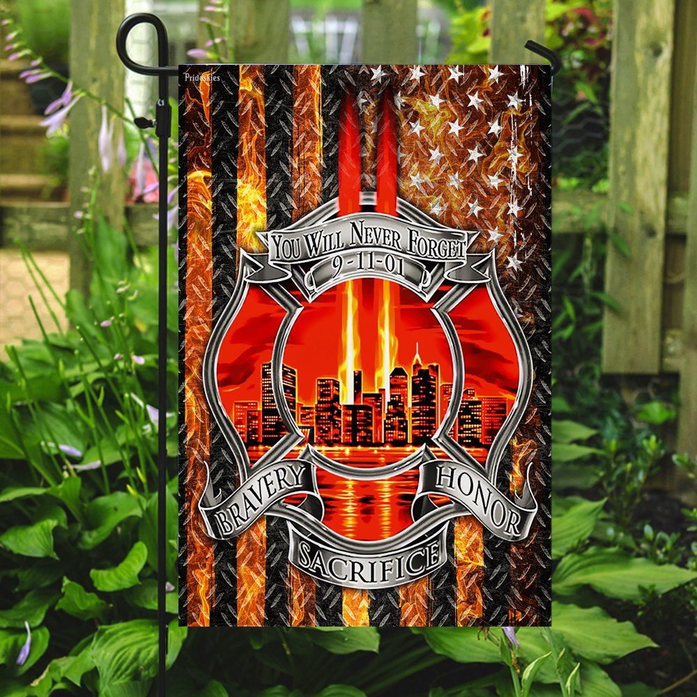 Firefighter Never Forget 9/11 Flag – Flagwix