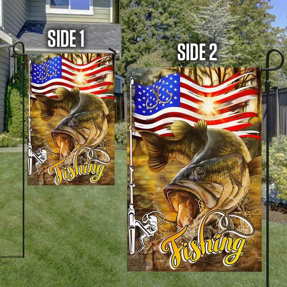 Fishing American Flag – Flagwix