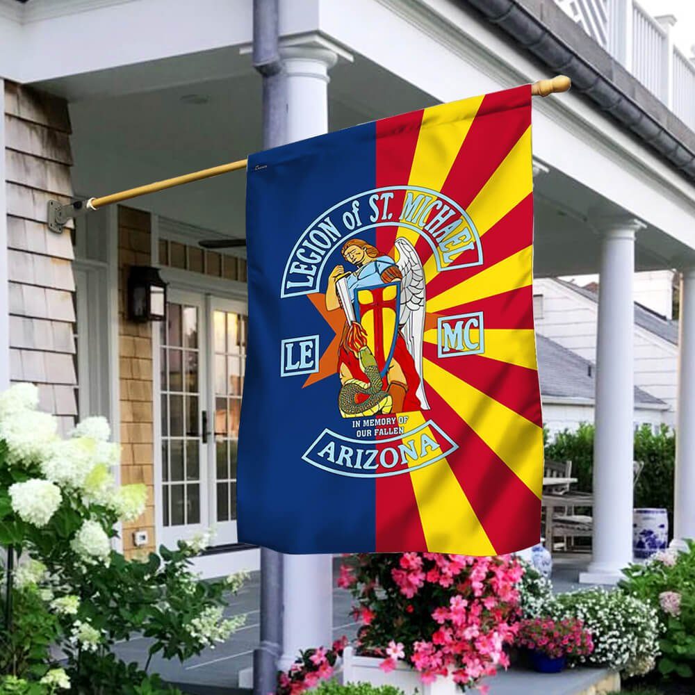 Flag Of Arizona Legion Of st. Michael NNT488F – Flagwix
