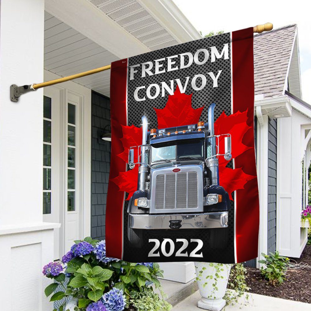 Freedom Convoy 2022 Canadian Trucker Flag BNT495F – Flagwix