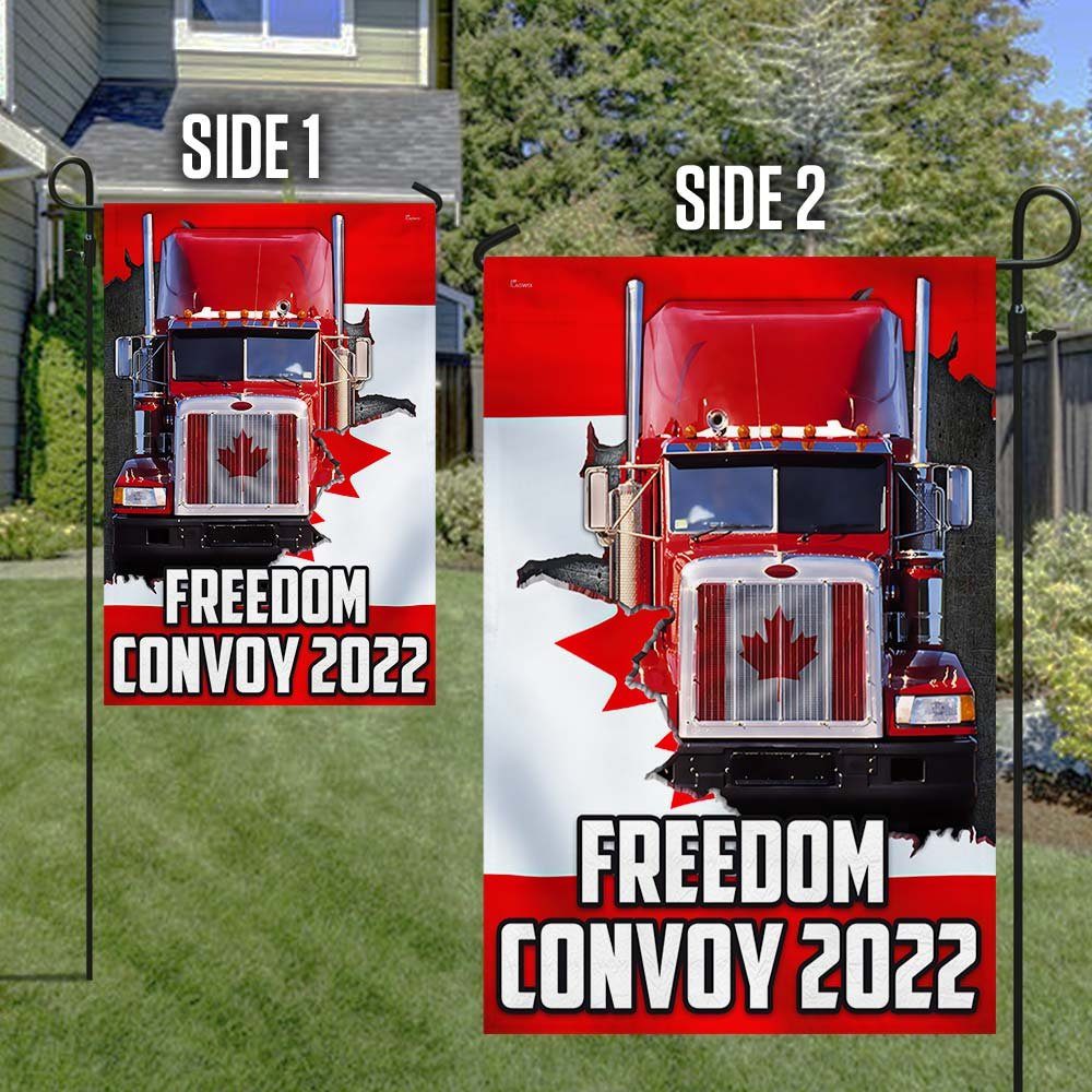 Freedom Convoy 2022 Flag, Support The Truckers, Mandate Freedom Flag, I ...