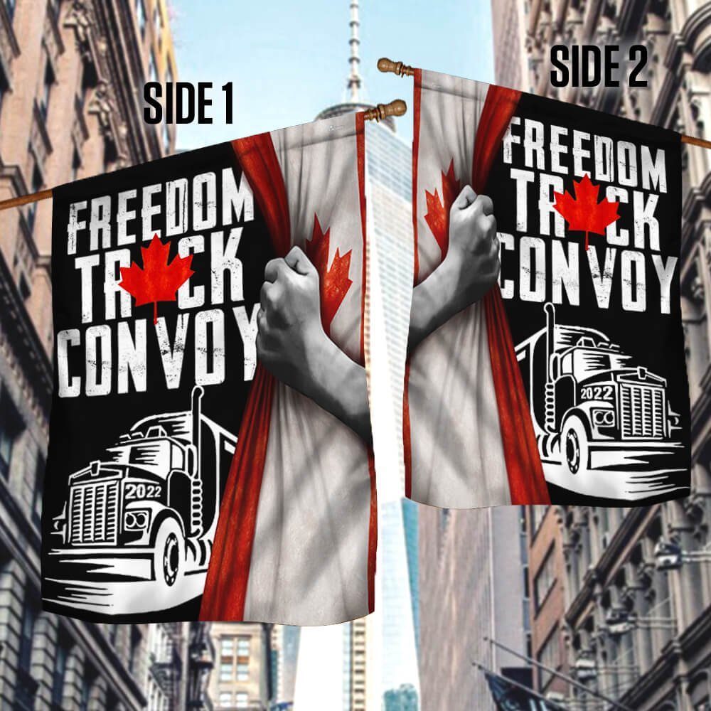 Freedom Truck Convoy 2022 Canadian Flag TTV524F – Flagwix