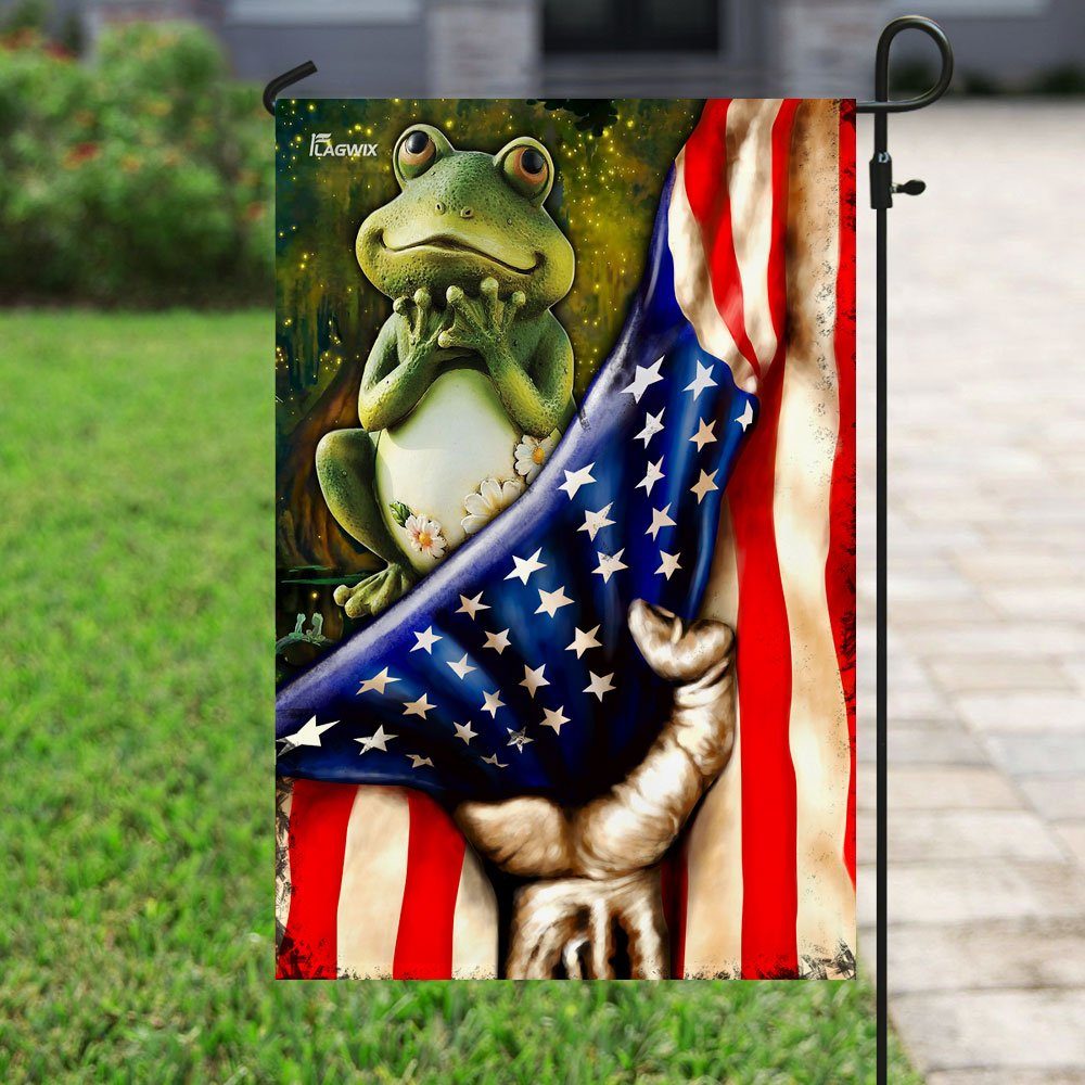 Frog American Flag - Flagwix