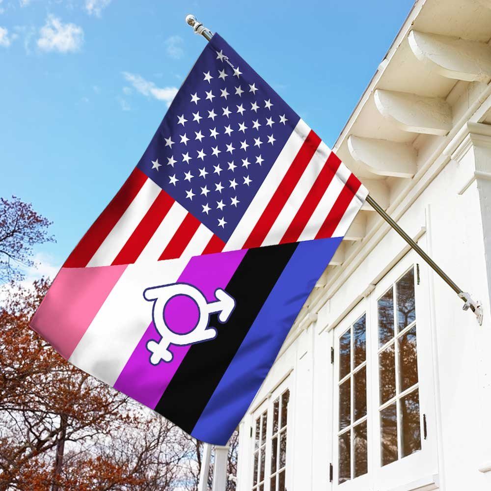Gender Fluid Pride American Flag DBD2792Fv2 - Flagwix
