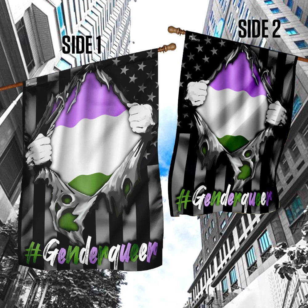 Genderqueer Pride Flag - Flagwix