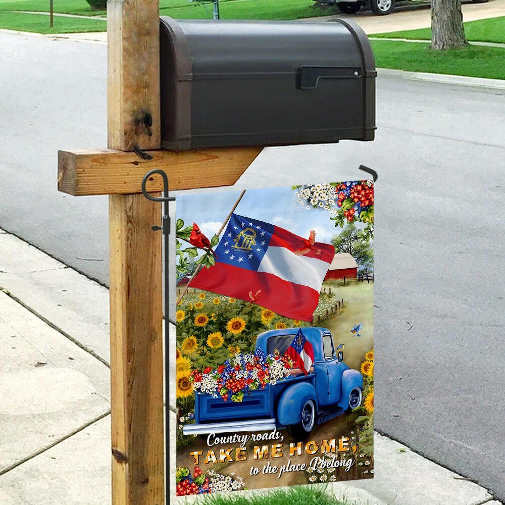 Georgia Country Roads Flag - Flagwix