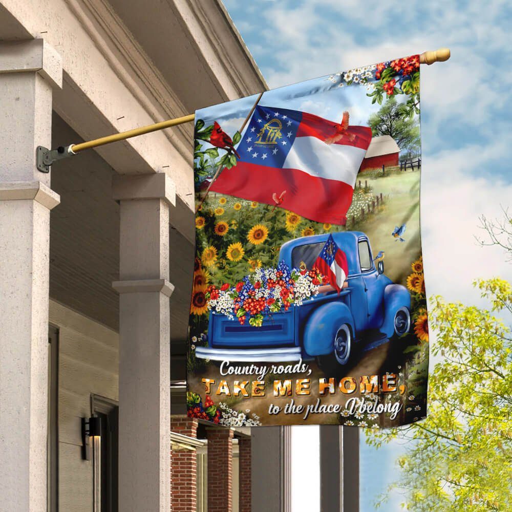 Georgia Country Roads Flag – Flagwix