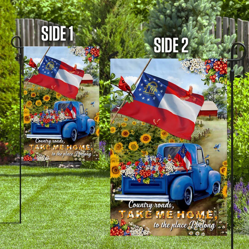 Georgia Country Roads Flag – Flagwix