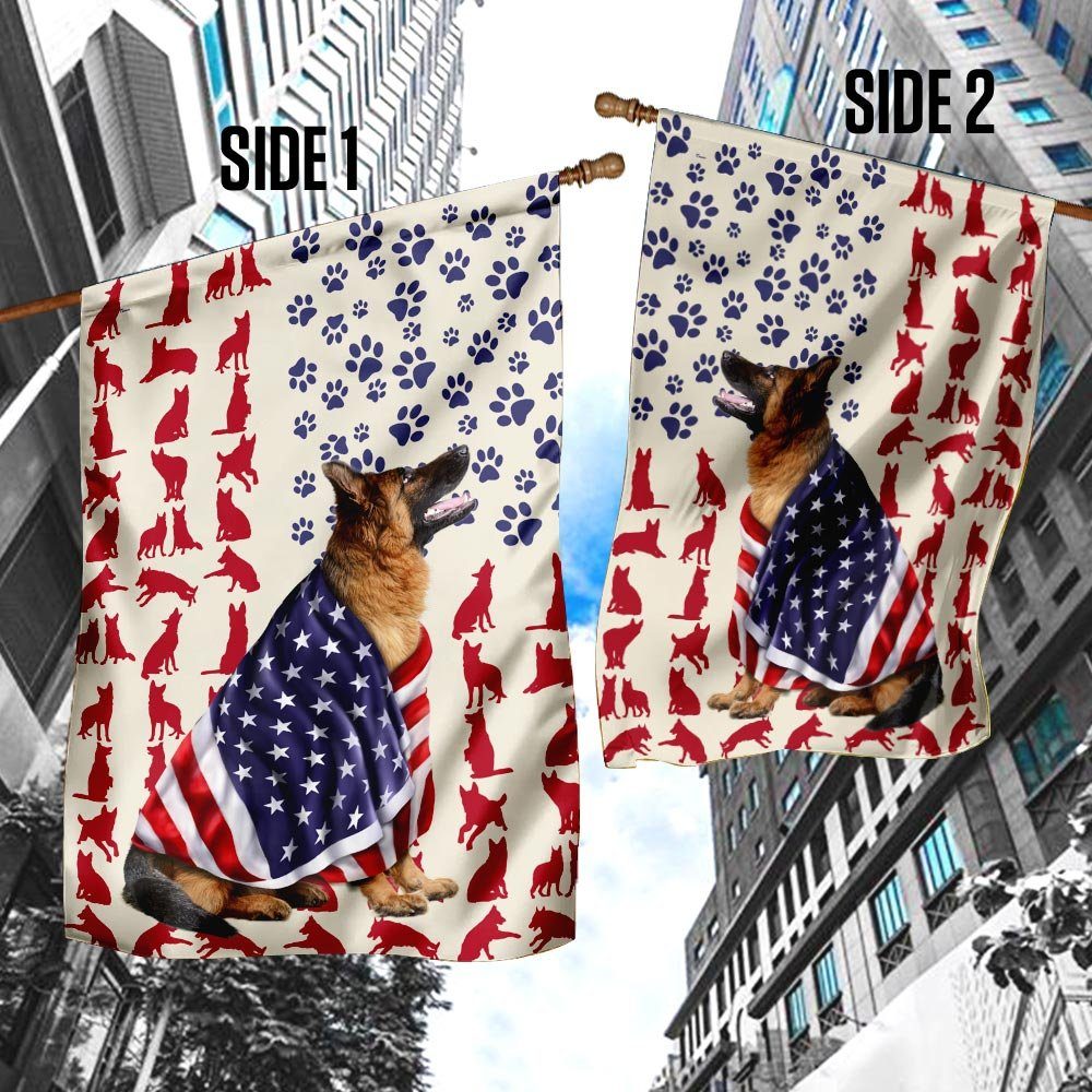 German Shepherd Dog Flag - Flagwix