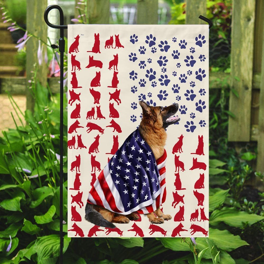 German Shepherd Dog Flag - Flagwix