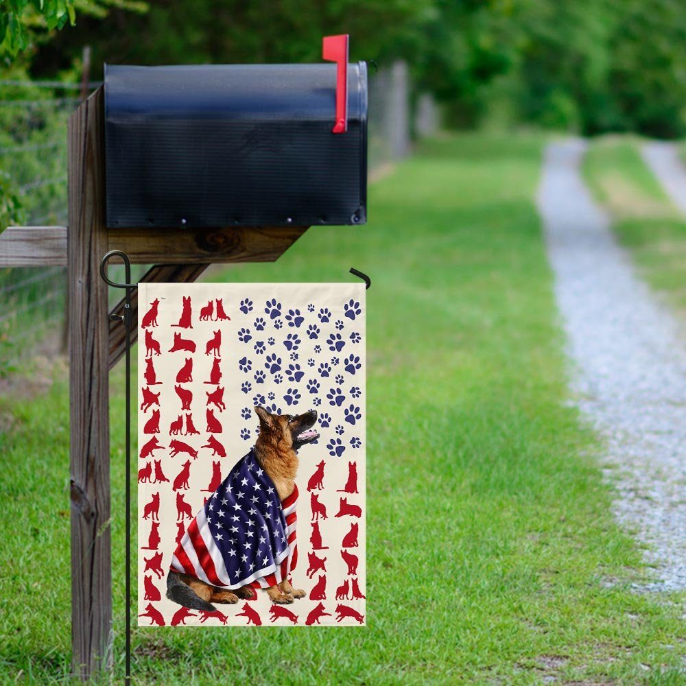 German Shepherd Dog Flag - Flagwix