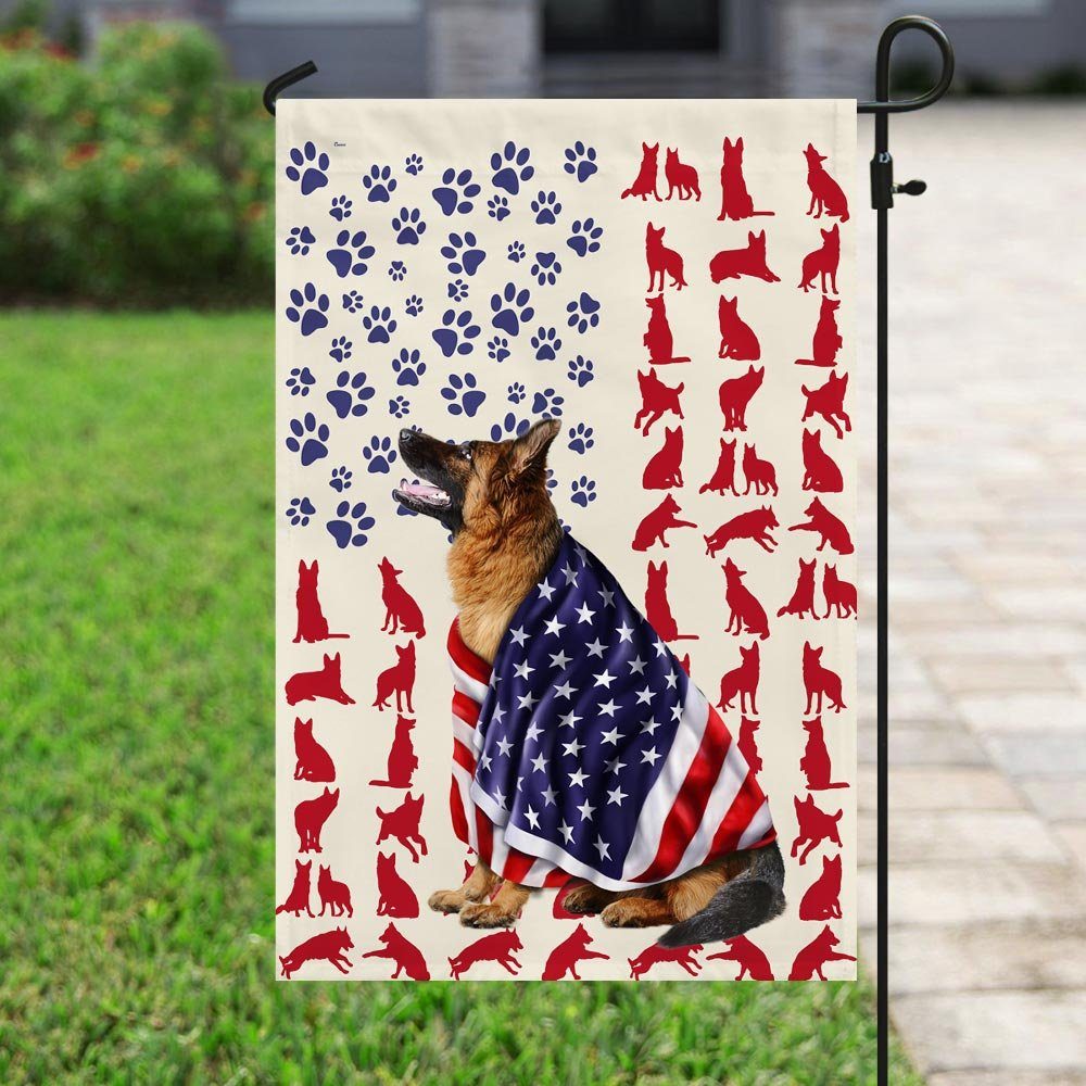German Shepherd Dog Flag - Flagwix