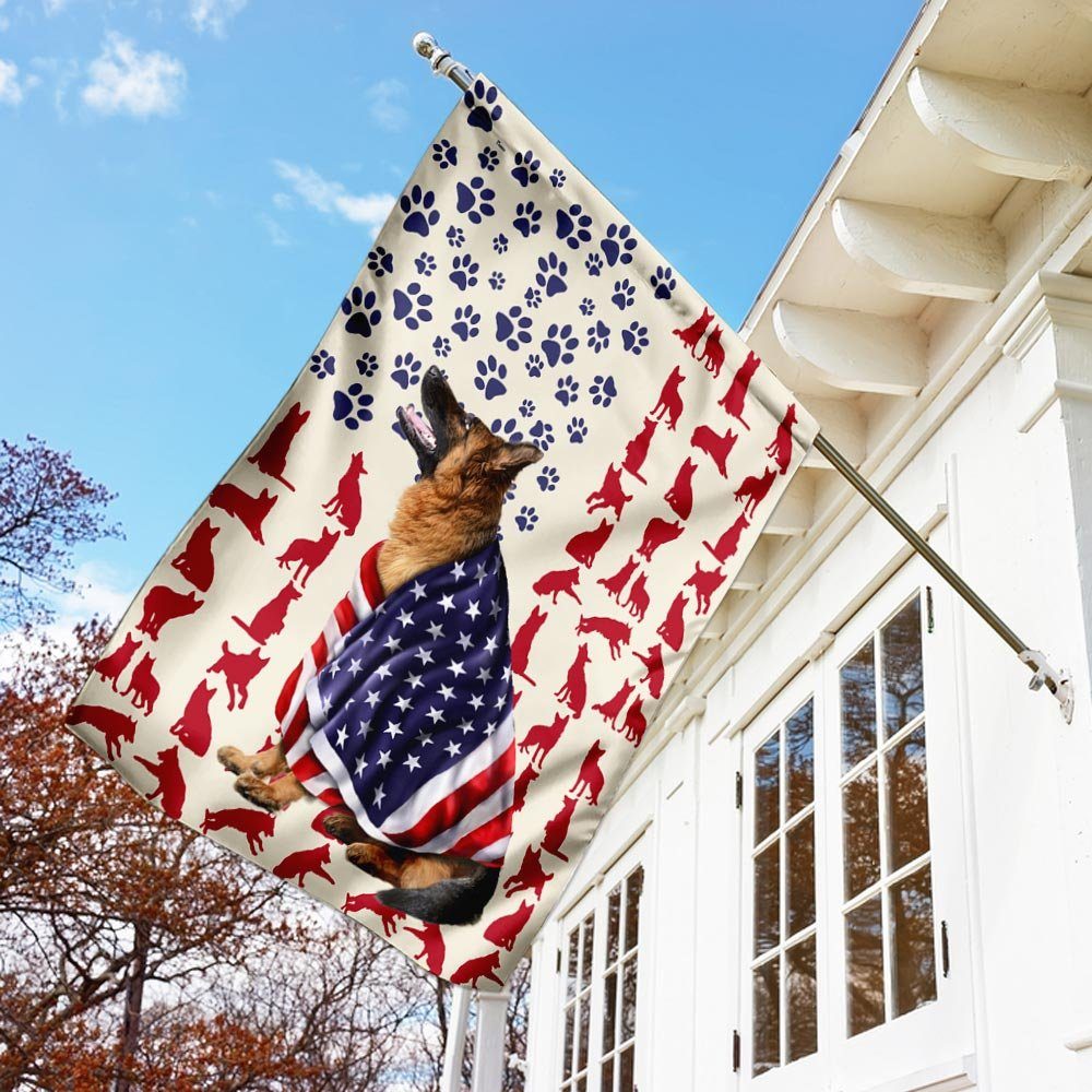 German Shepherd Dog Flag - Flagwix