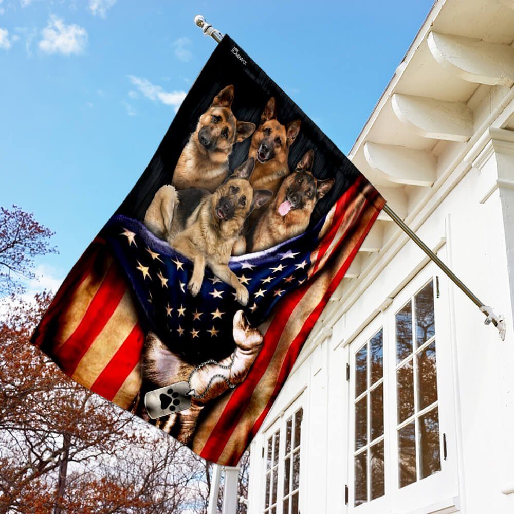 German Shepherd Flag - Flagwix