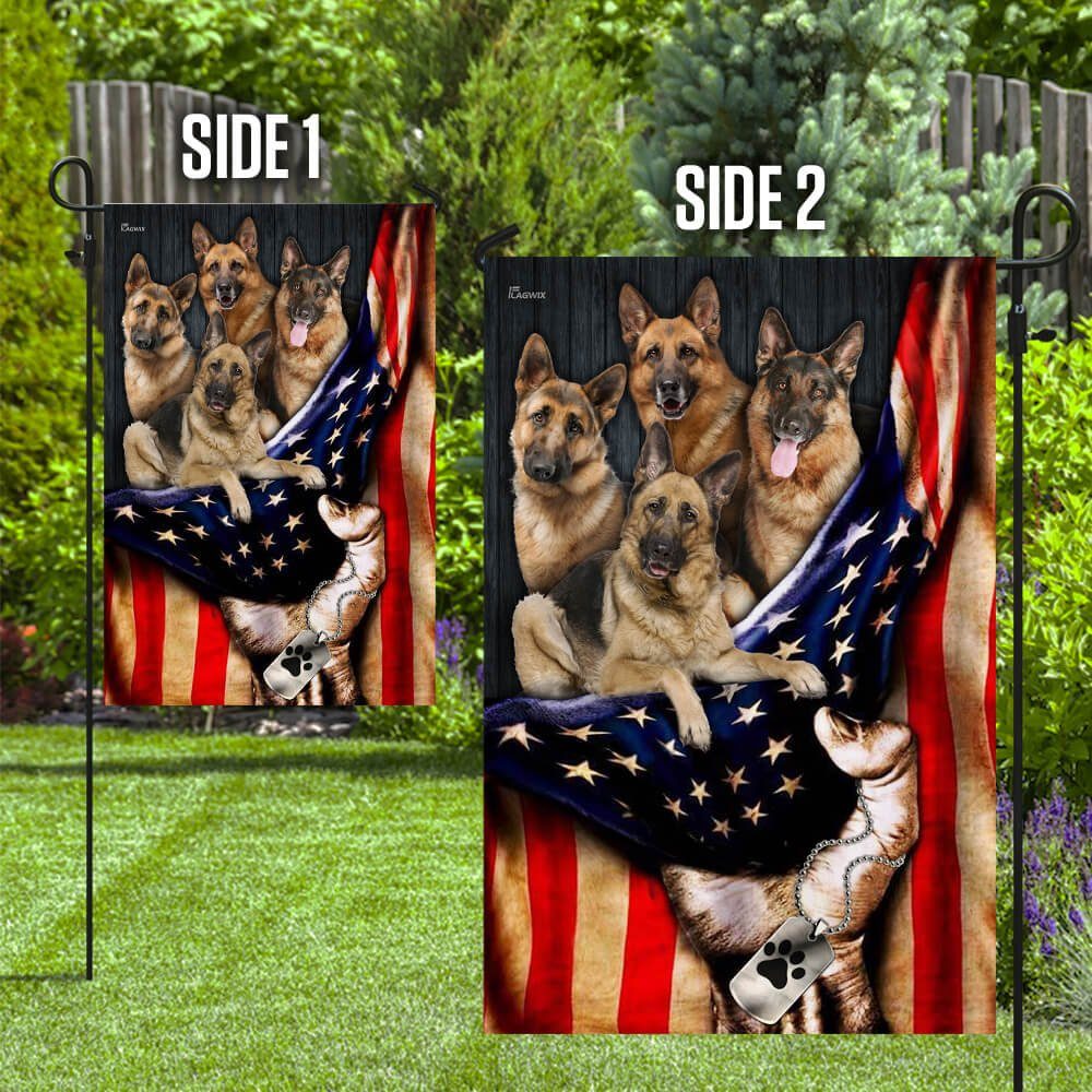 German Shepherd Flag - Flagwix