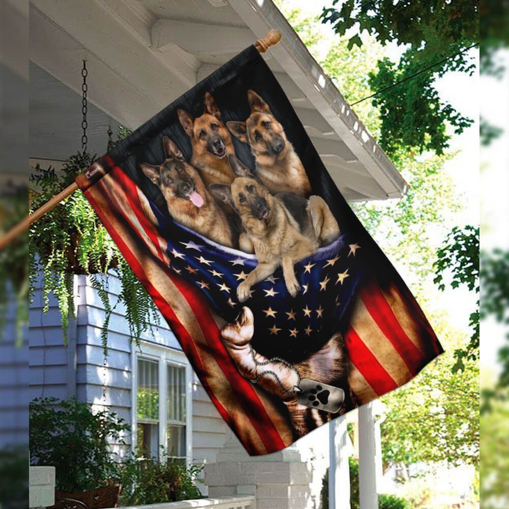 German Shepherd Flag - Flagwix