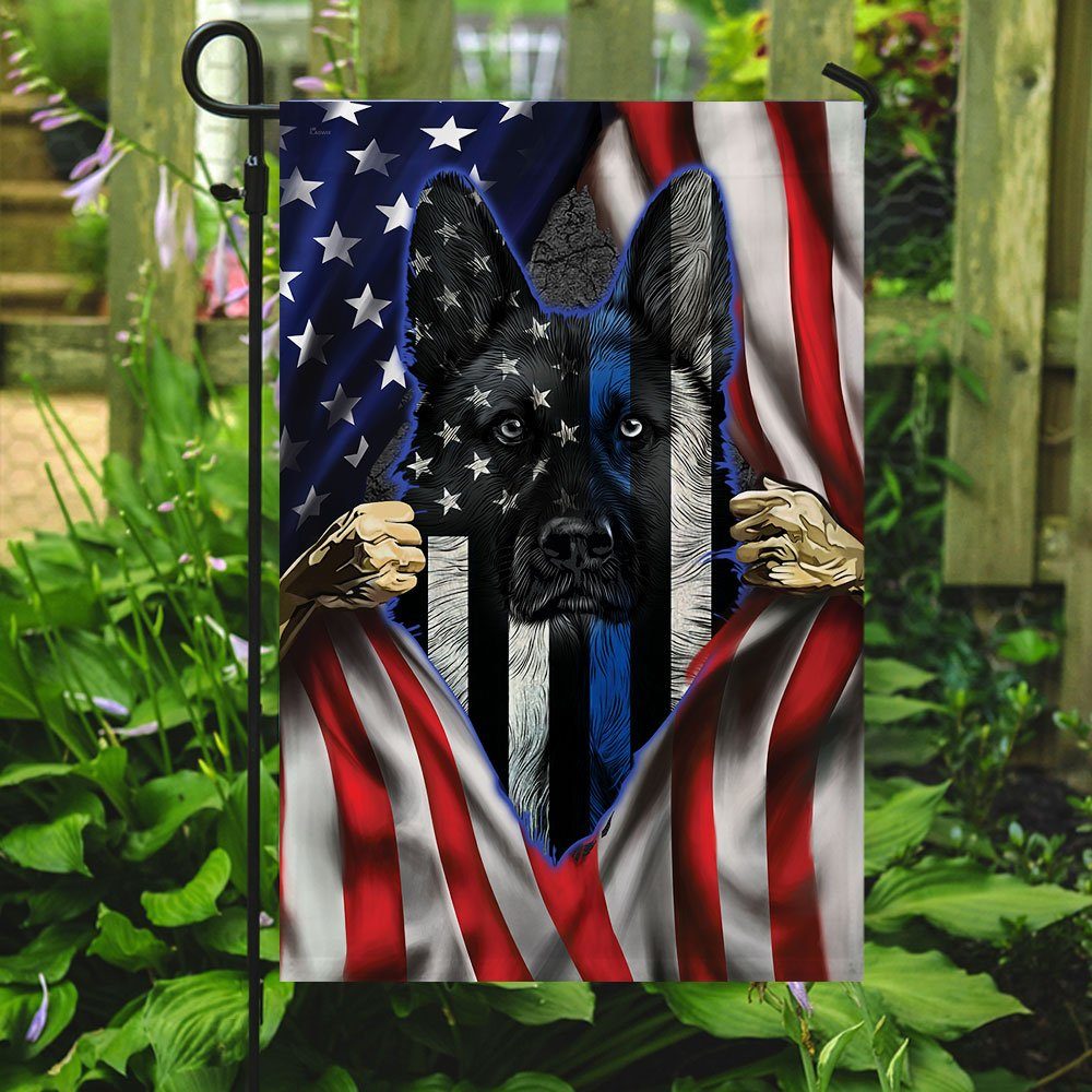 German Shepherd K9 Unit Flag – Flagwix