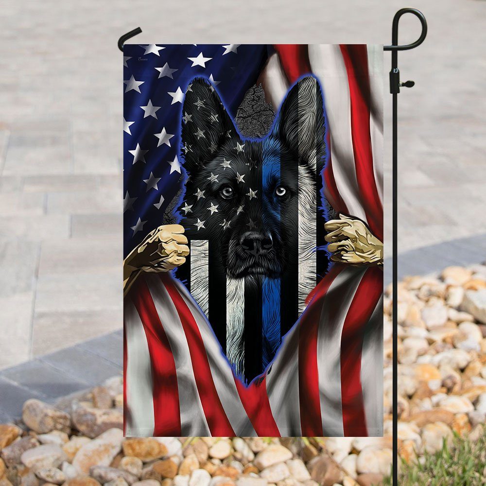 German Shepherd K9 Unit Flag – Flagwix