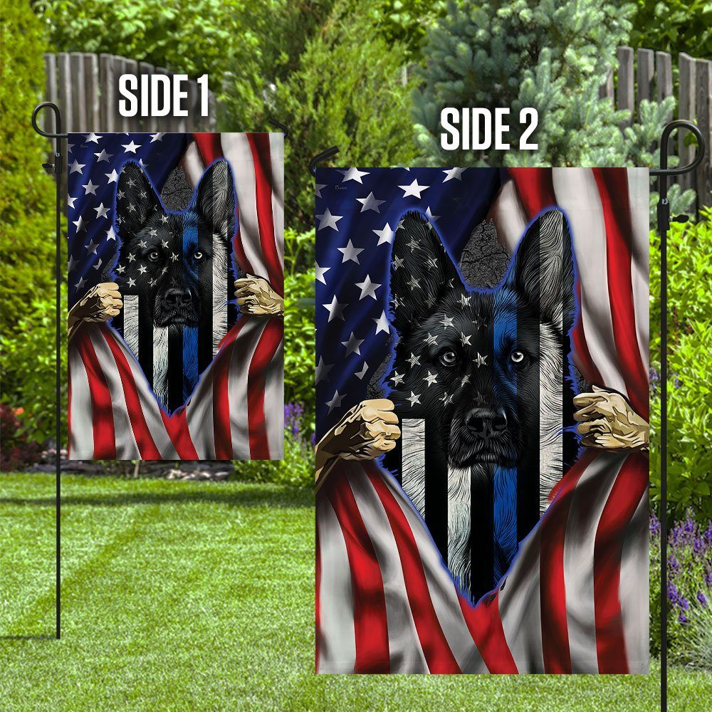 German Shepherd K9 Unit Flag – Flagwix