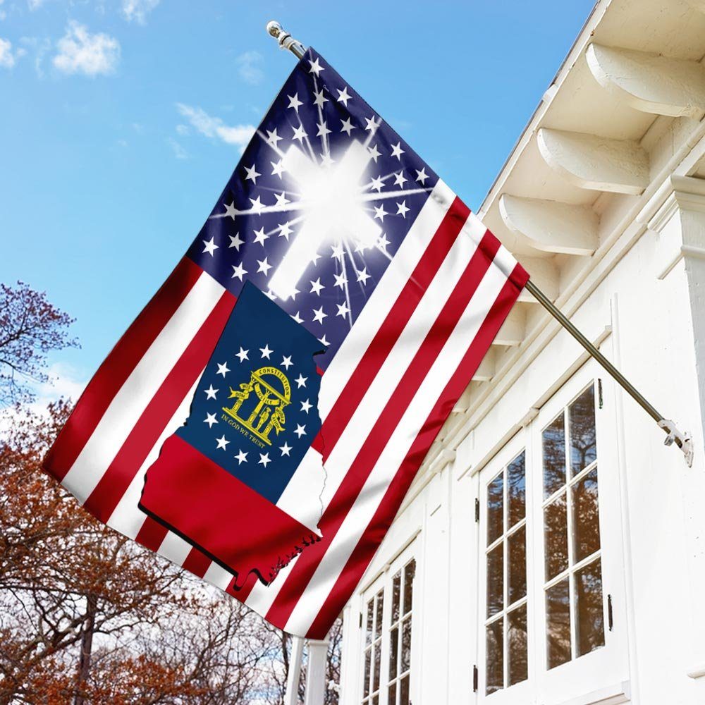 God Bless Georgia Flag – Flagwix