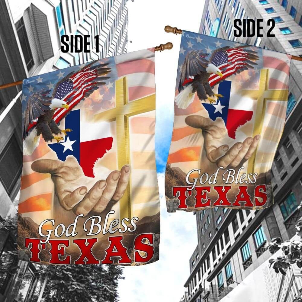 God Bless Texas American Flag – Flagwix