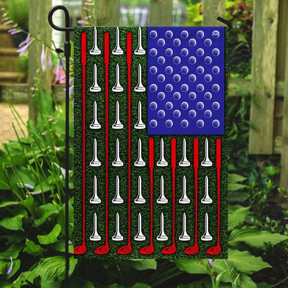 Golf American Flag QNK865F - Flagwix