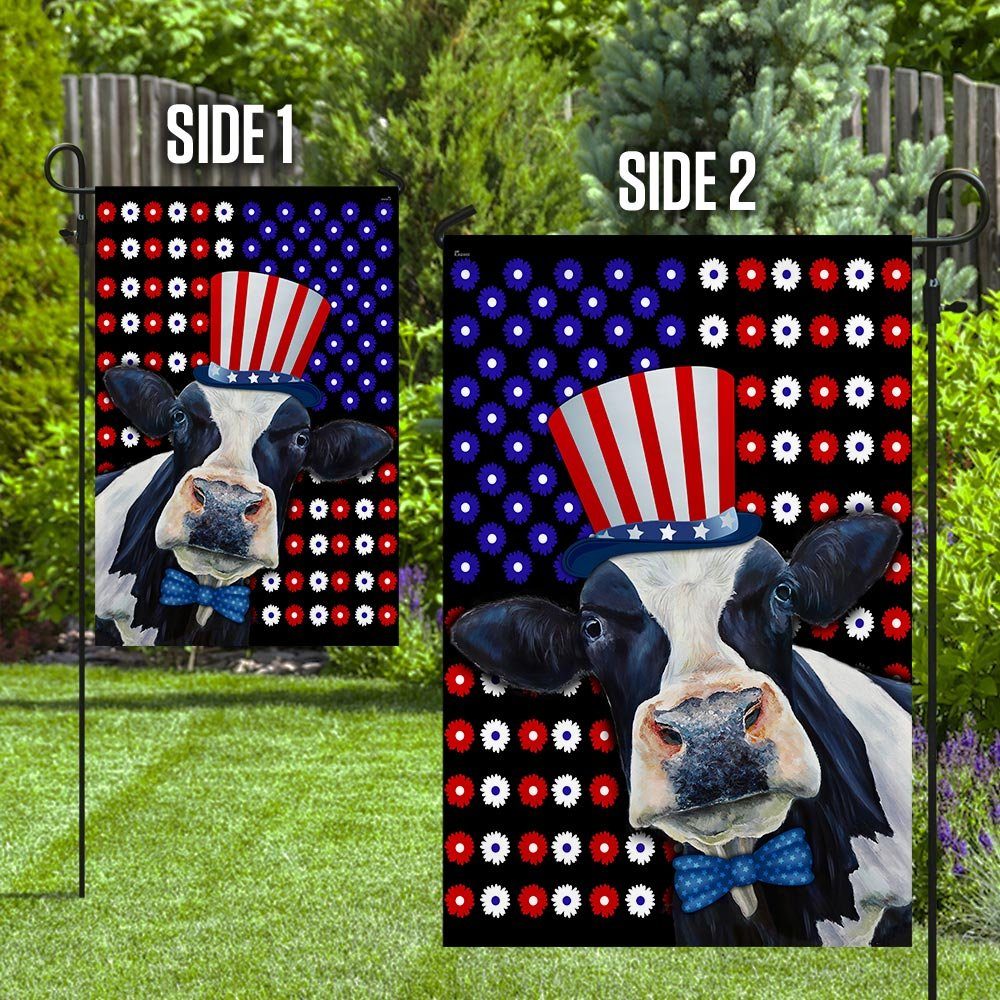 Happy Independence Day Cow Flag - Flagwix