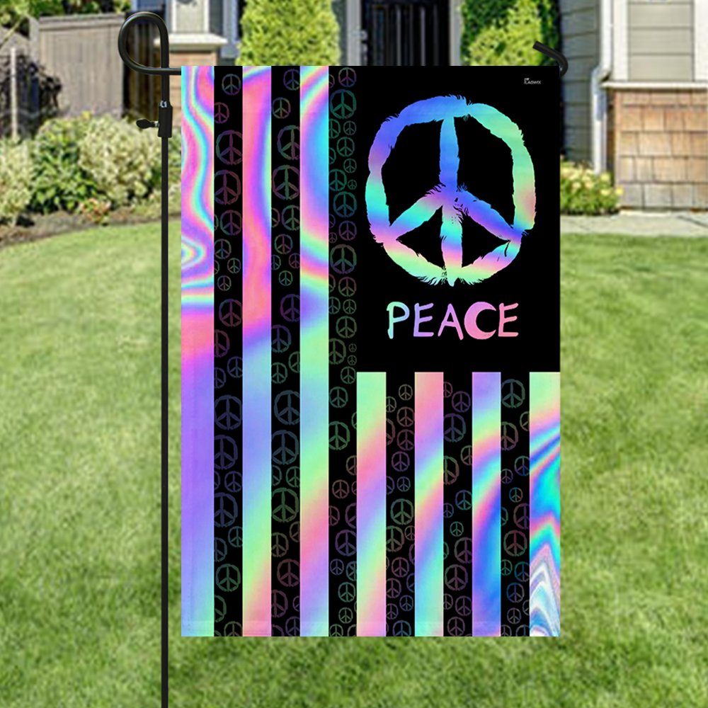 Hippie Flag Peace Hippie Flag TRV1625F – Flagwix