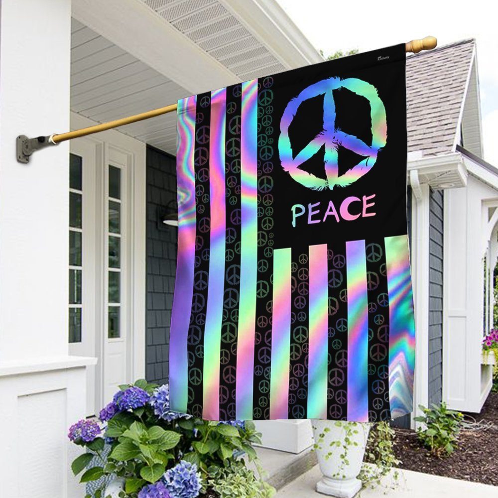 Hippie Flag Peace Hippie Flag TRV1625F – Flagwix