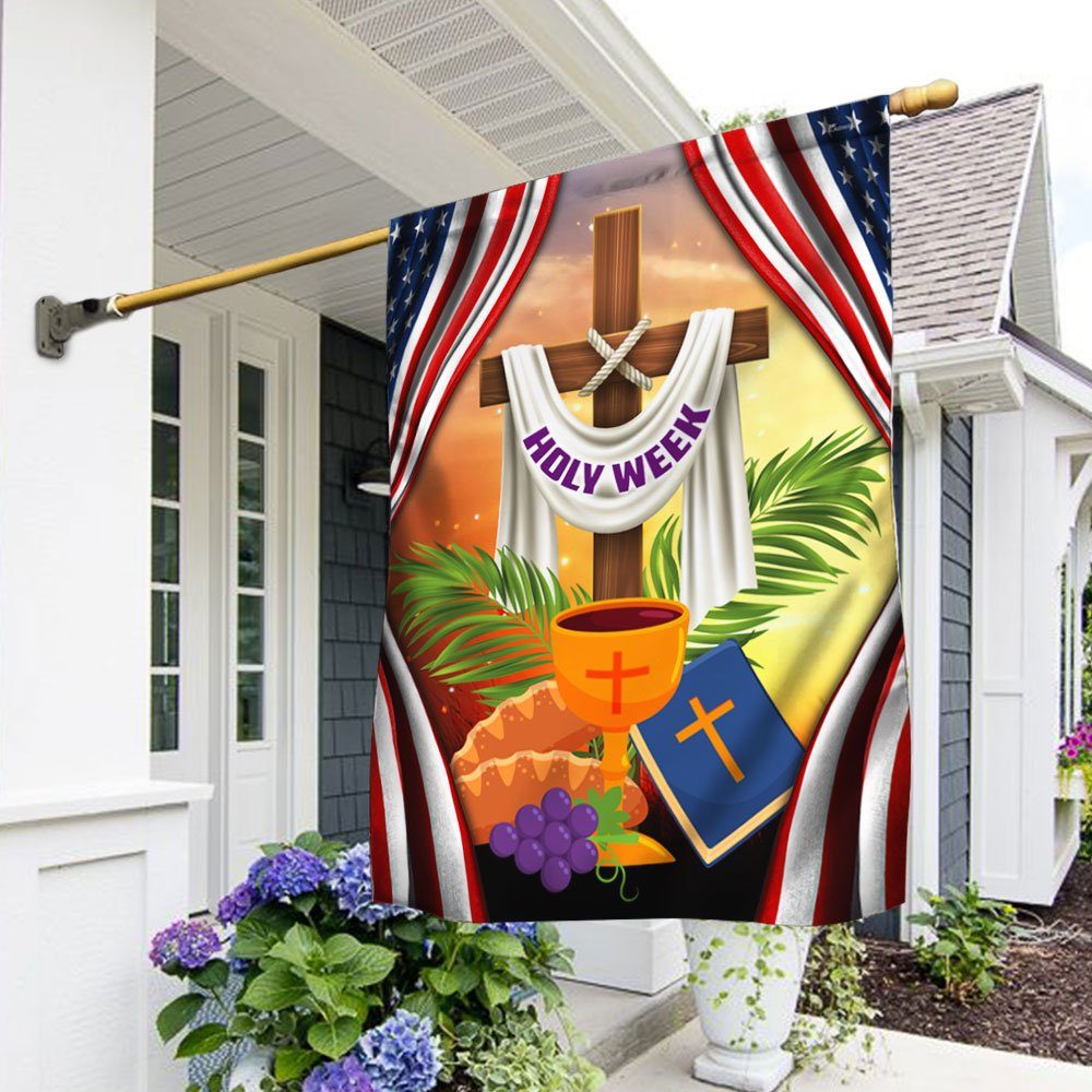 Holy Week American Flag DDH3354F – Flagwix