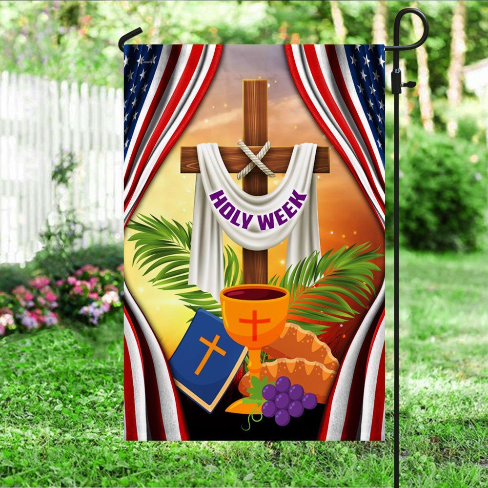 Holy Week American Flag DDH3354F – Flagwix