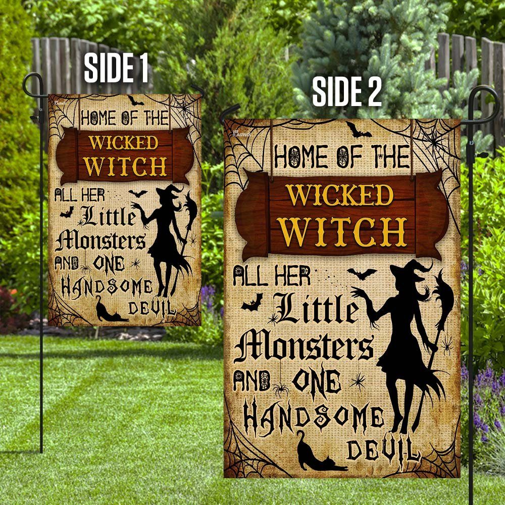 Home Of The Wicked Witch Flag - Flagwix