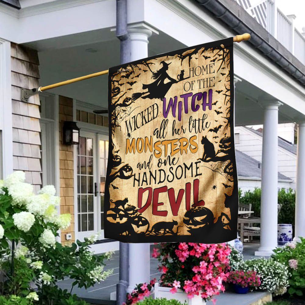Home Of The Wicked Witch Flag - Flagwix