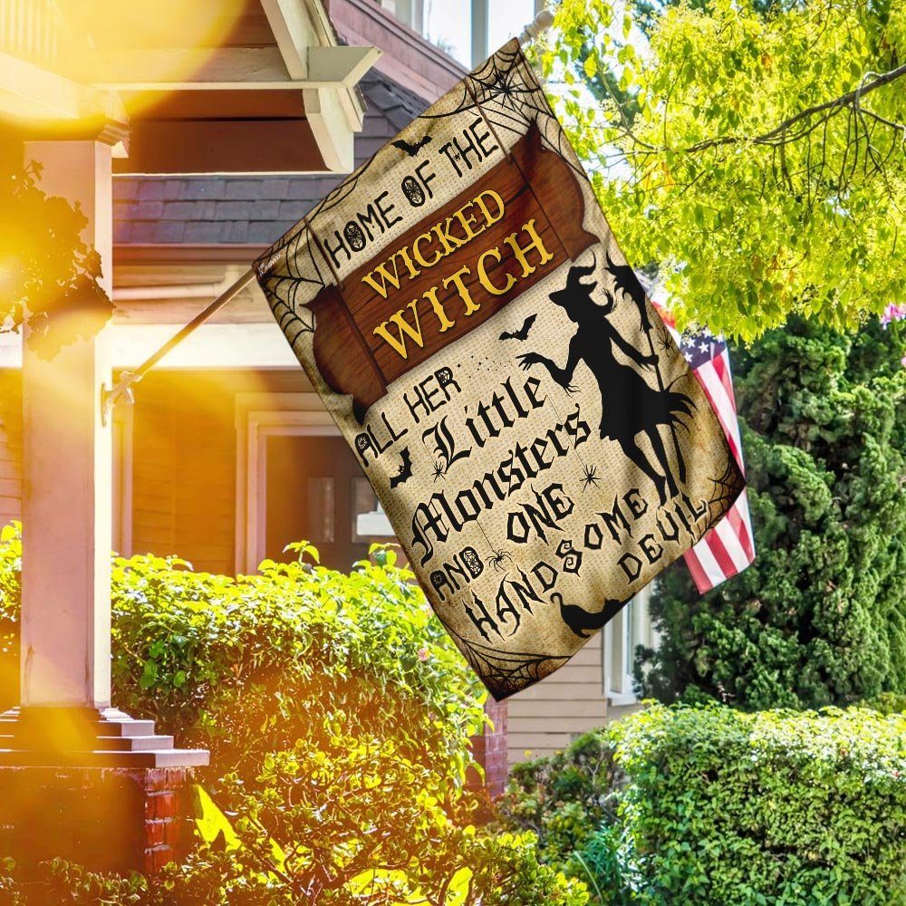 Home Of The Wicked Witch Flag - Flagwix