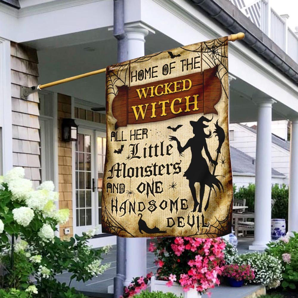 Home Of The Wicked Witch Flag - Flagwix