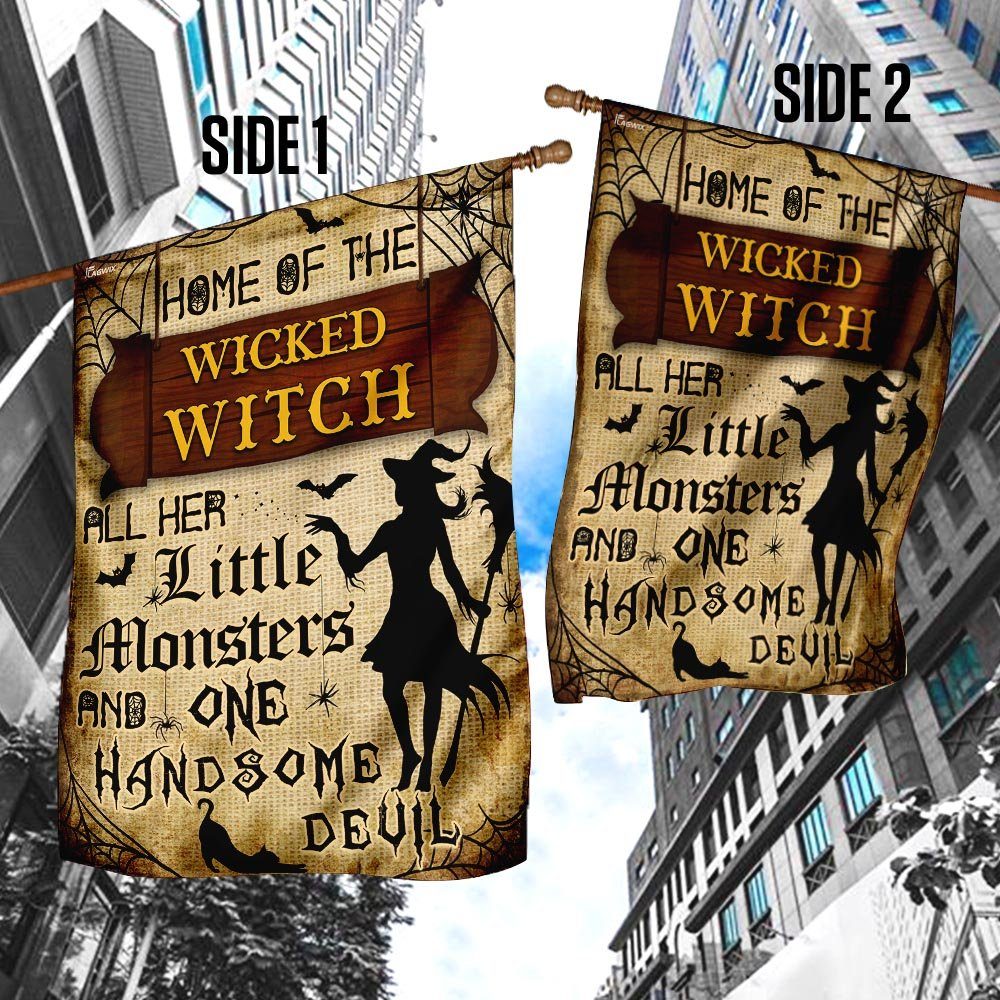 Home Of The Wicked Witch Flag - Flagwix