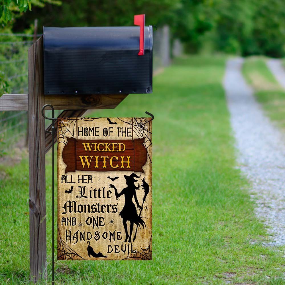 Home Of The Wicked Witch Flag - Flagwix