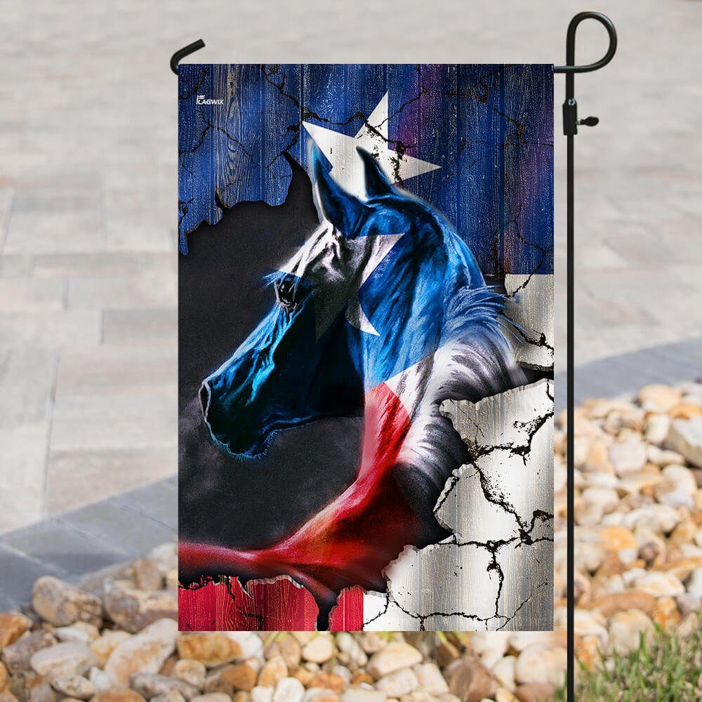 Horse Texas American Flag – Flagwix