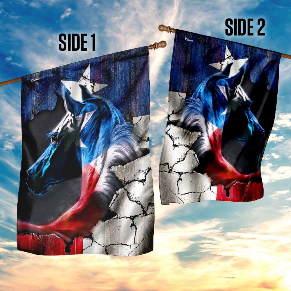 Horse Texas American Flag – Flagwix