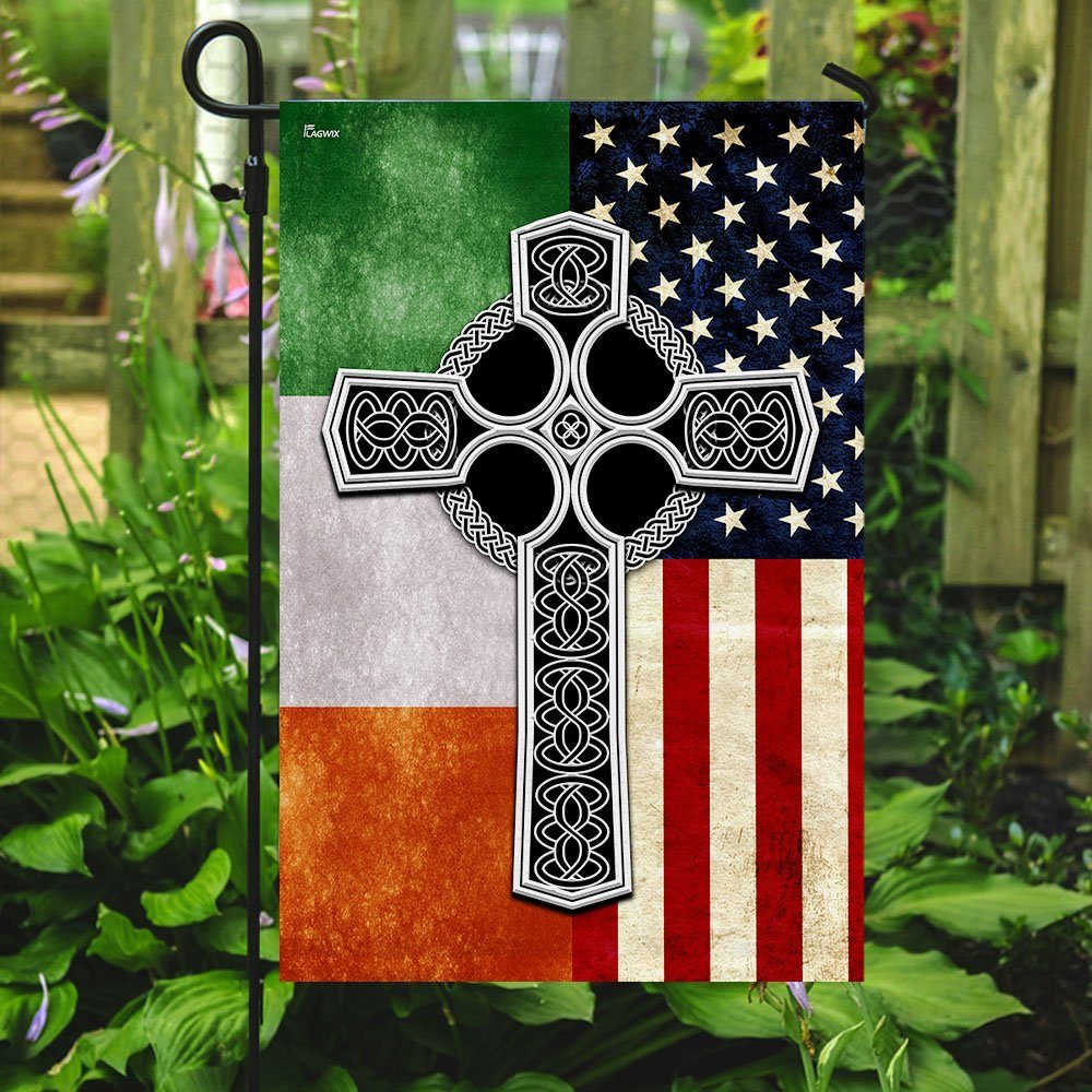 Irish Celtic Knot Cross Flag - Flagwix