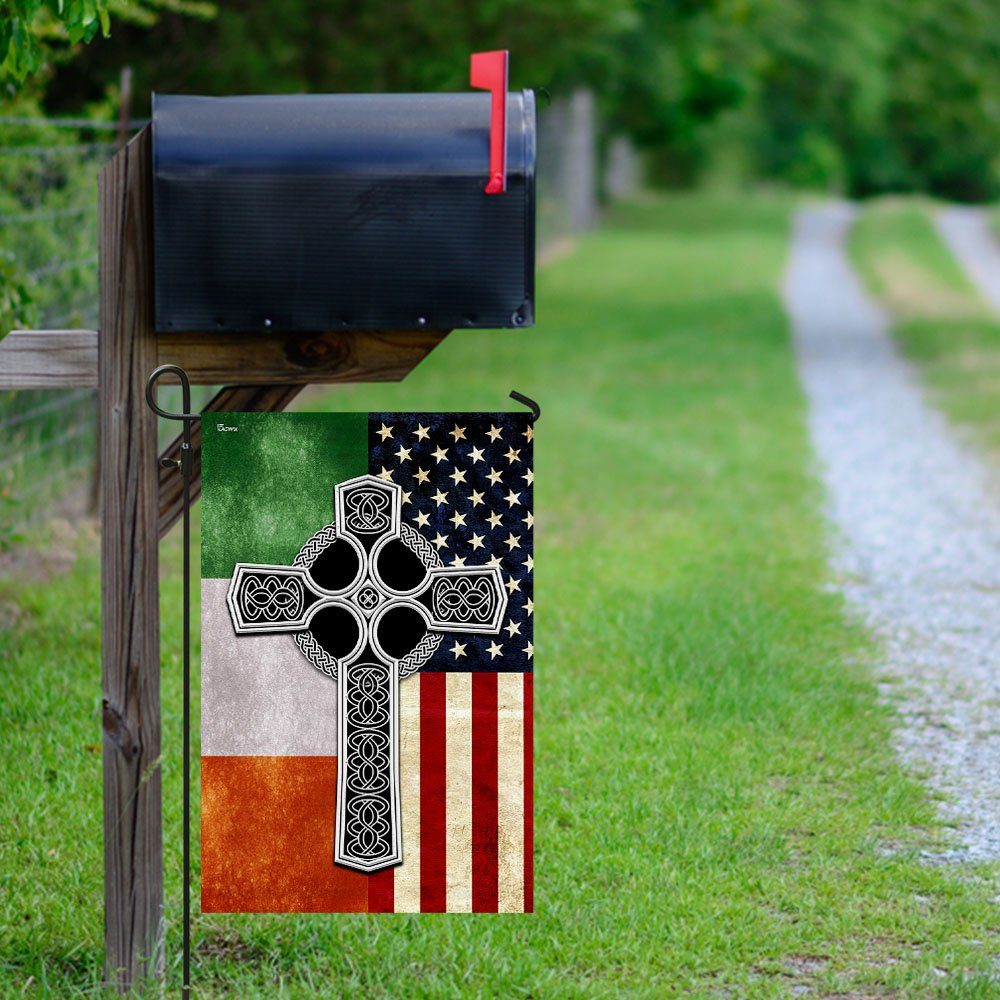 Irish Celtic Knot Cross Flag - Flagwix