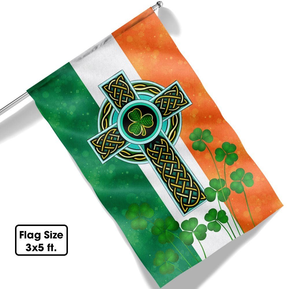 Irish Celtic Knot Cross Flag MLN923F - Flagwix