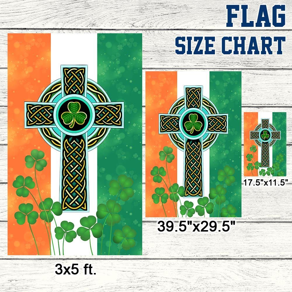 Irish Celtic Knot Cross Flag MLN923F - Flagwix