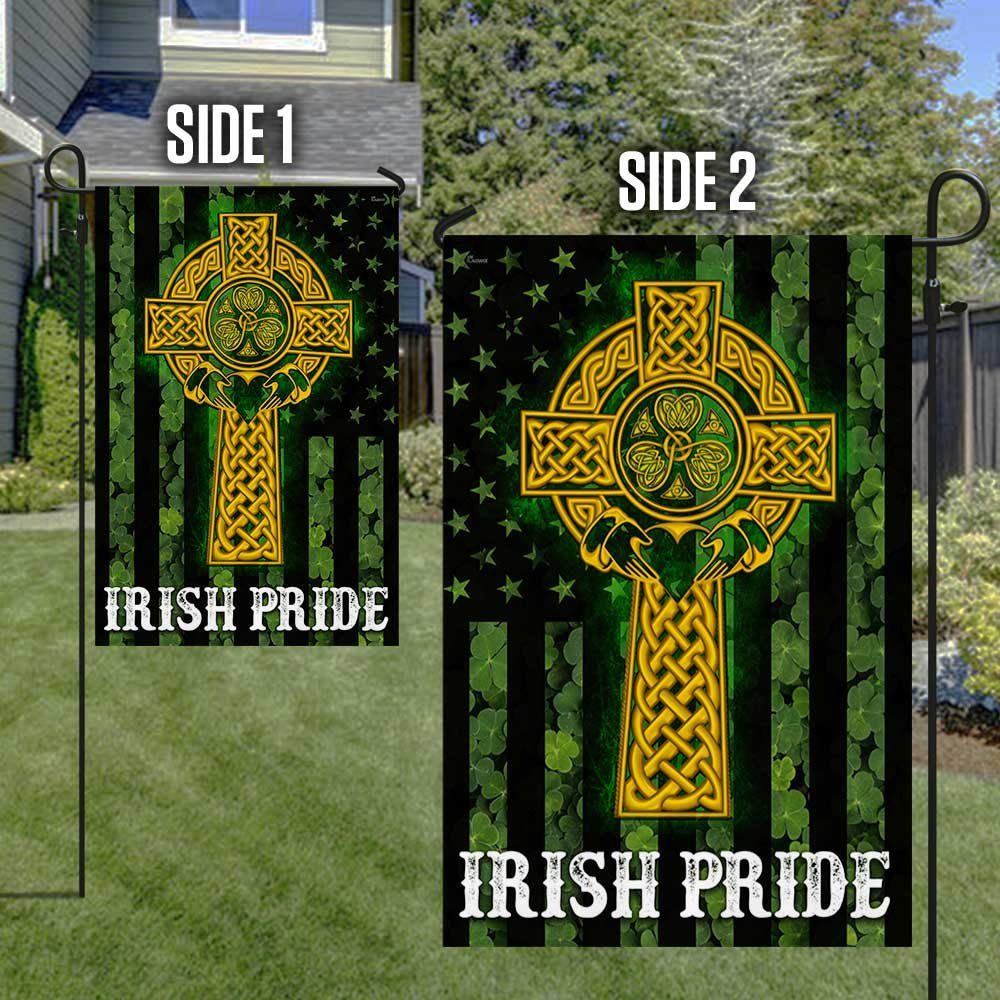 Irish Pride Flag Celtic Cross DBD3188F – Flagwix