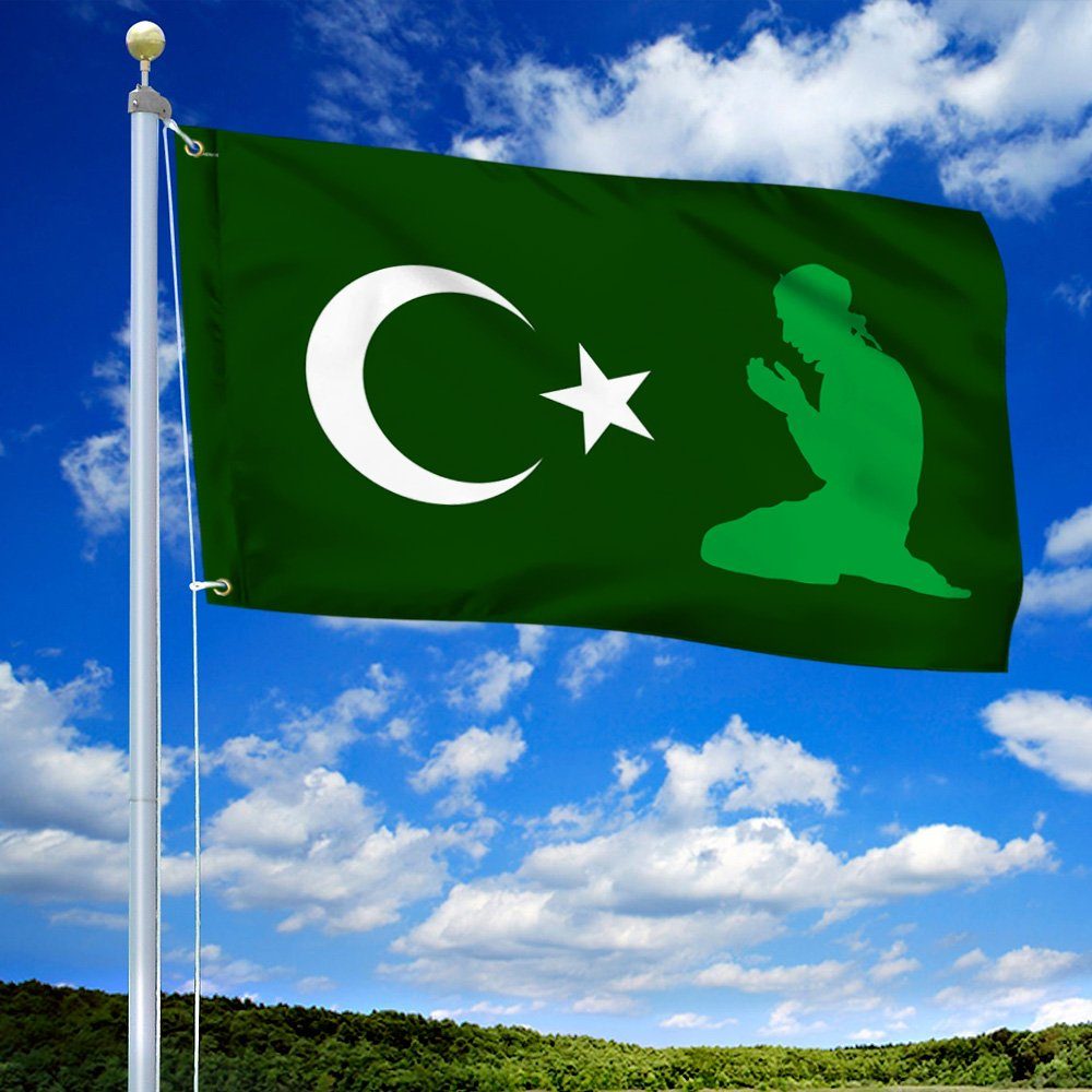 Islamic Flag Prayer Flag TRN1442GF - Flagwix