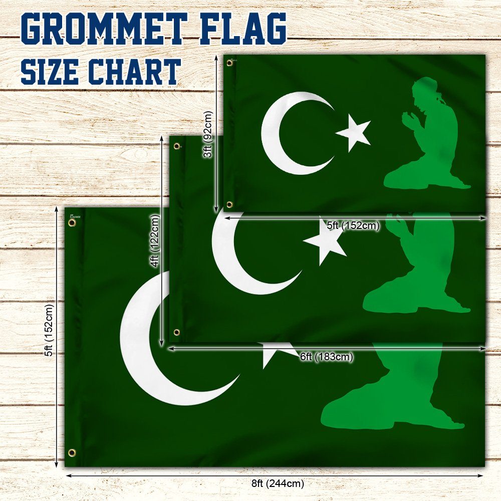 Islamic Flag Prayer Flag TRN1442GF - Flagwix